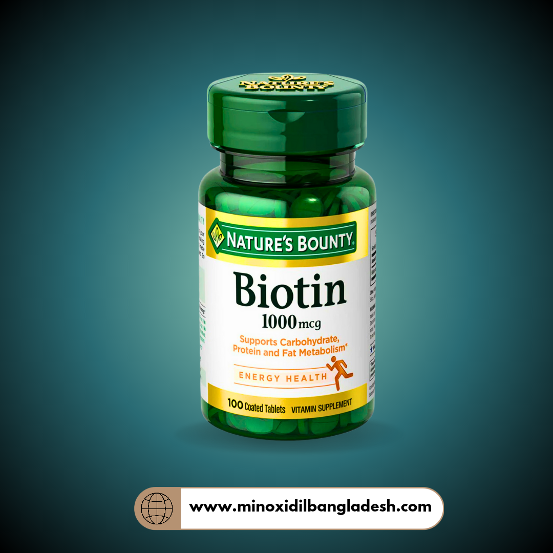 Nature's Bounty Biotin 1,000 Mcg 100 Tablets - minoxidilbangladesh