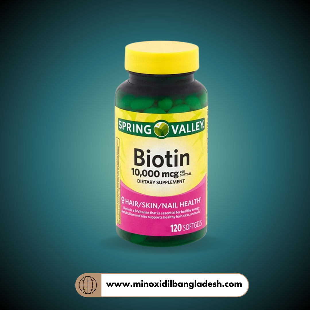 Spring Valley Biotin 10,000 Mcg 120 Softgels – minoxidilbangladesh